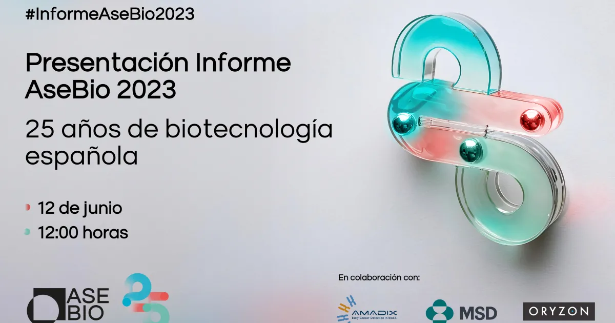 SAVE THE DATE - Presentación Informe AseBio 2023 | AseBio